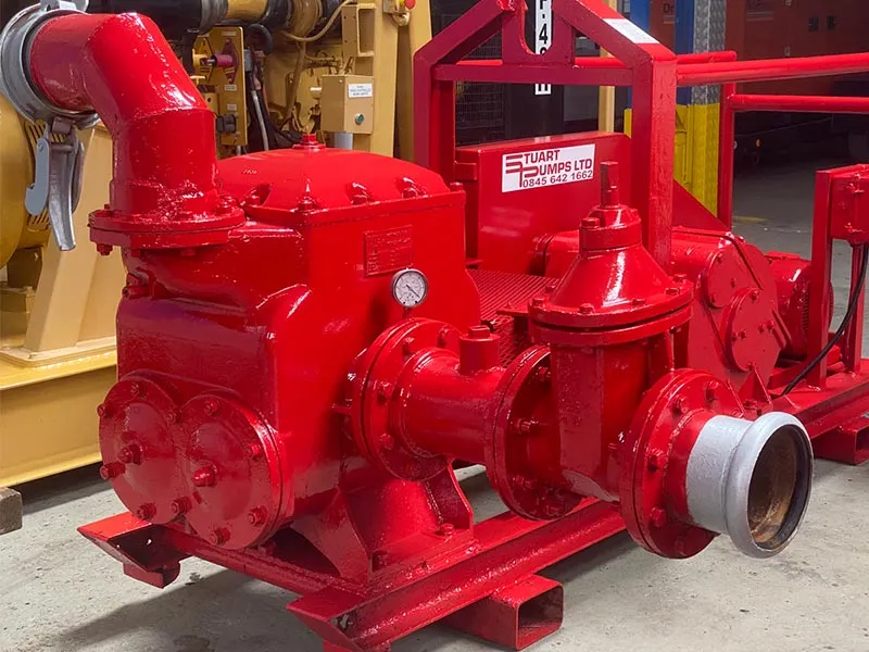 Used Geho ZD 900 6inch Dewatering Pump for Sale | Stuart Pumps Ltd