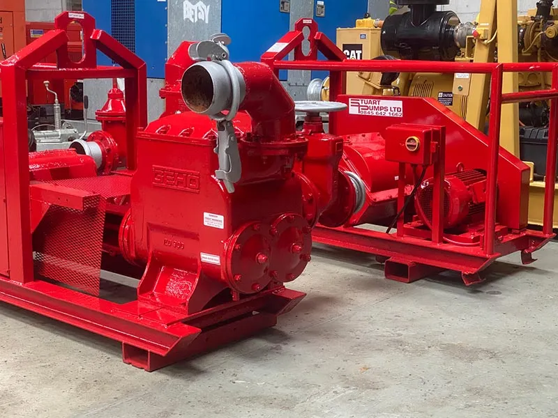 Used Geho ZD 900 6inch Dewatering Pump for Sale | Stuart Pumps Ltd