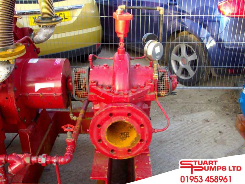 Used SPP TC12G Split Case Fire Pump for Sale | Stuart Pumps Ltd