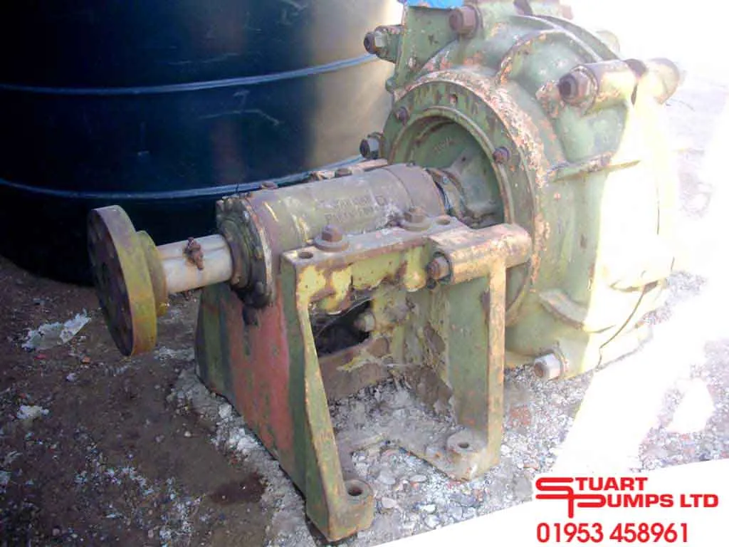 Used Warman 6 x 4 HH Pump | Stuart Pumps Ltd