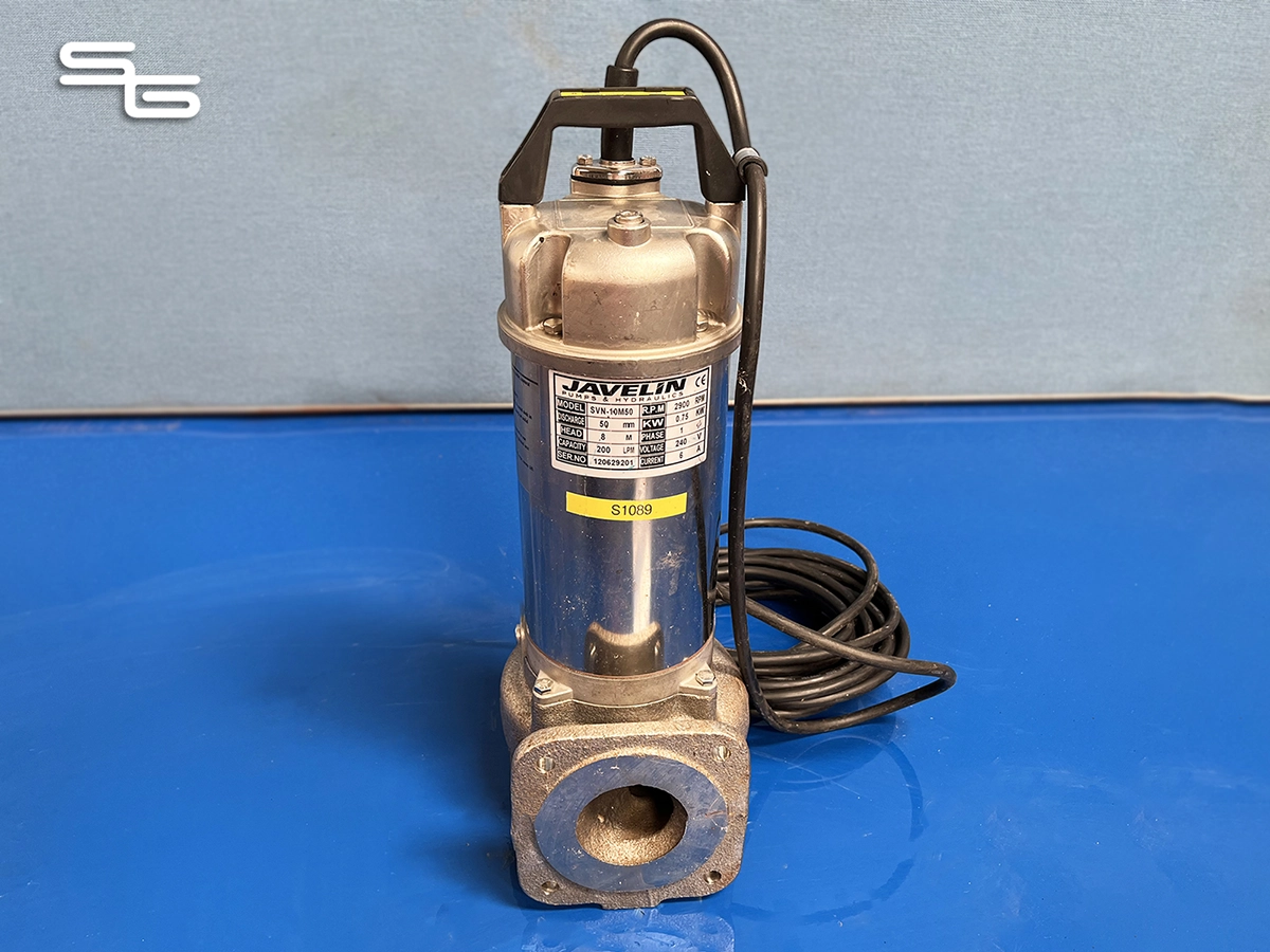 Used Javelin SVN-10M50 Submersible Pump | Stuart Pumps Ltd