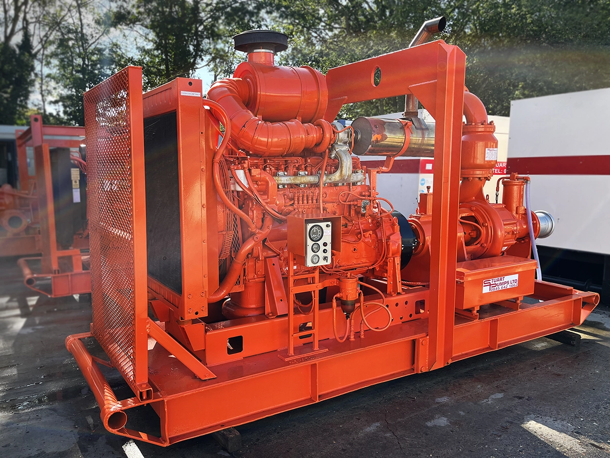 Used Godwin HL6/TS-2 Twin Stage Pumpset for Sale | Stuart Pumps Ltd