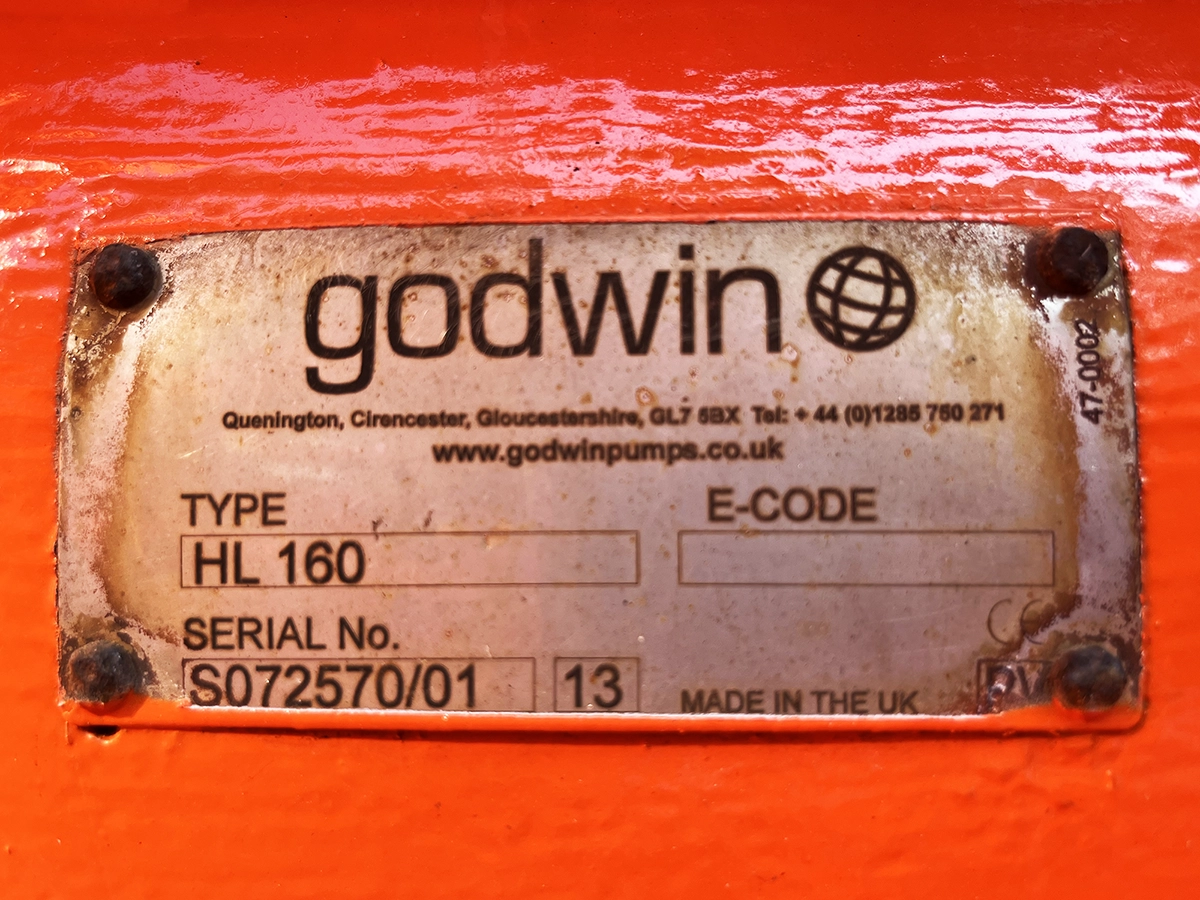 Godwin HL160M 8inch Pump for Sale in UK | Stuart Pumps Ltd