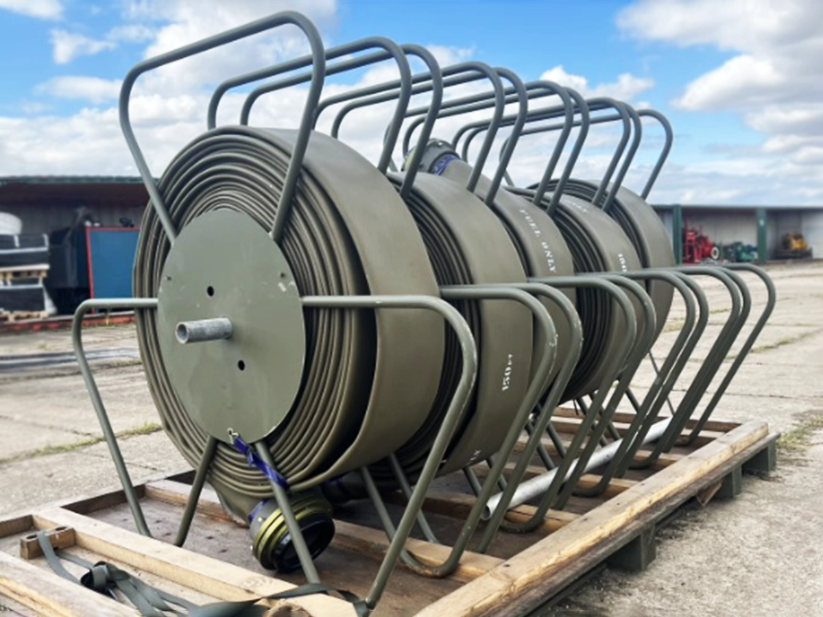 Angus Chemcoil Heavy Duty Layflat 12.5 Bar Pipeline Hose | Stuart Pumps Ltd