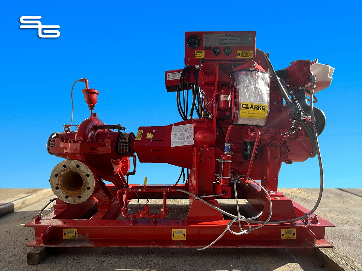 Used SPP TD15A Fire Pump for Sale | Stuart Pumps Ltd