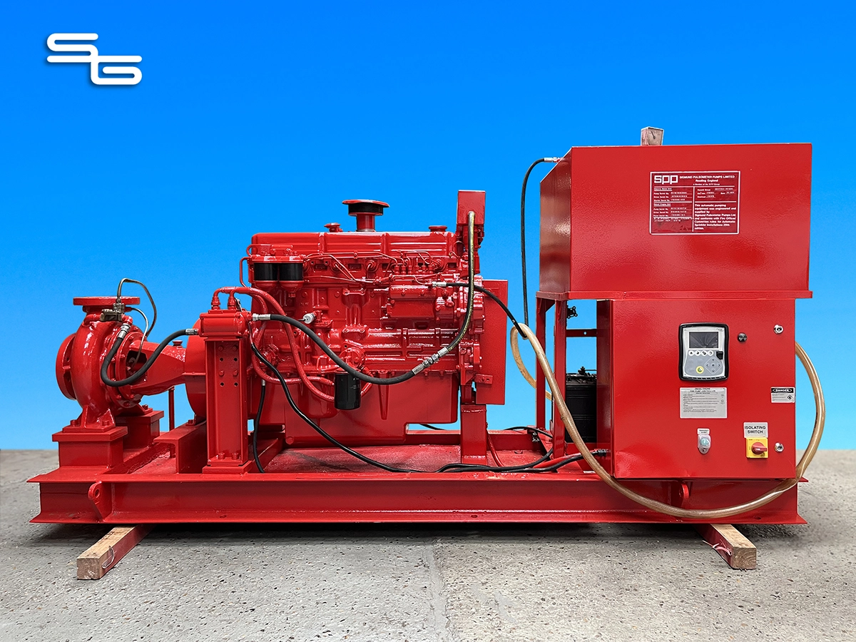 Sold Used SPP KP10X Fire Pump | Stuart Pumps Ltd