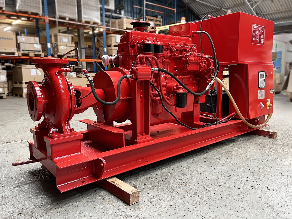 Sold Used SPP KP10X Fire Pump | Stuart Pumps Ltd