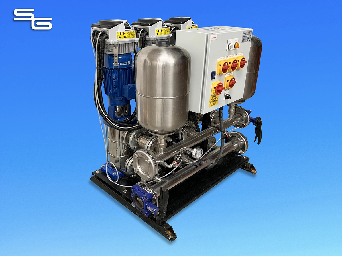 Used Lowara Treble Booster Set for Sale in UK | Stuart Pumps Ltd