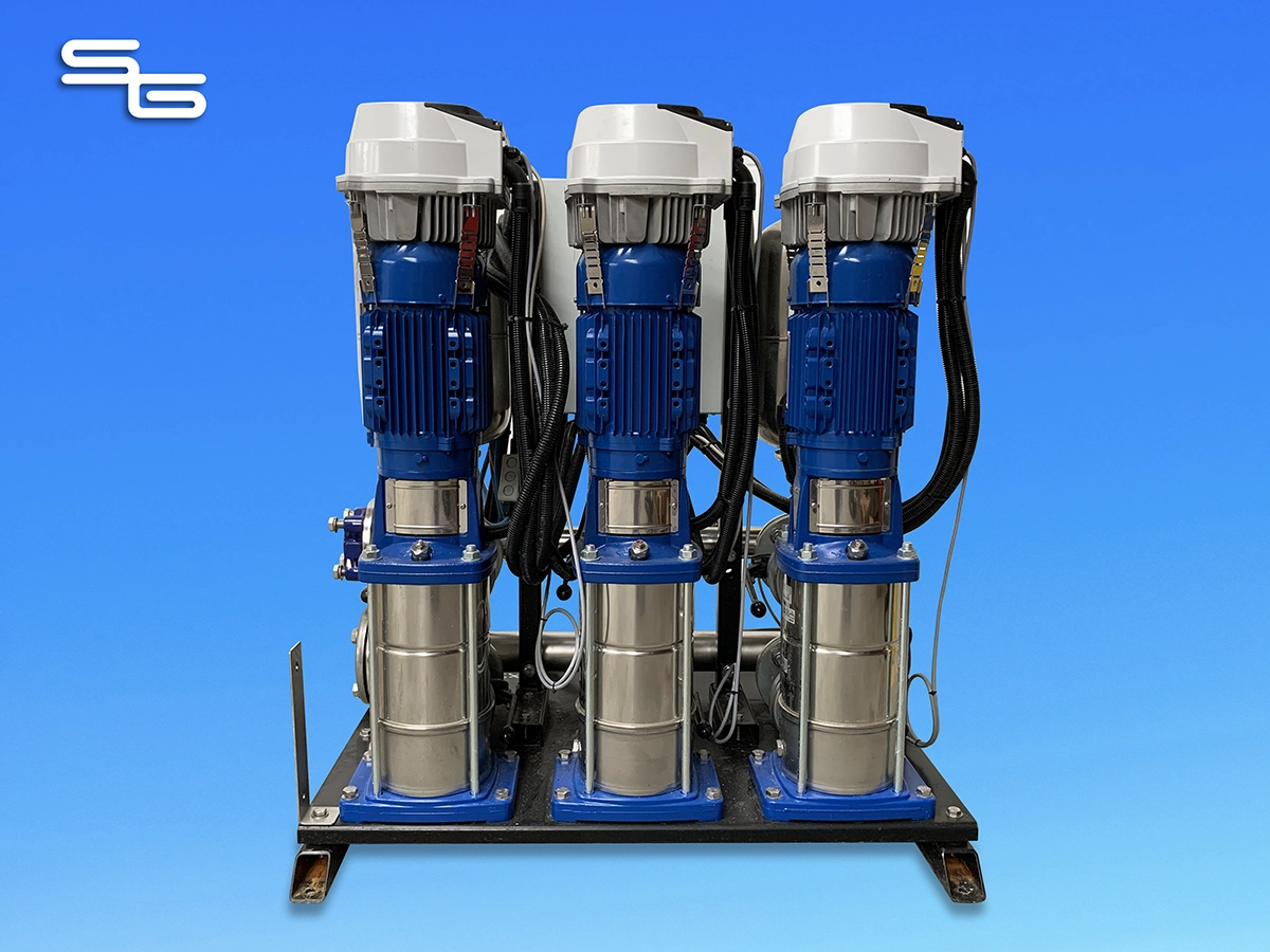 Used Lowara Treble Booster Set for Sale in UK | Stuart Pumps Ltd