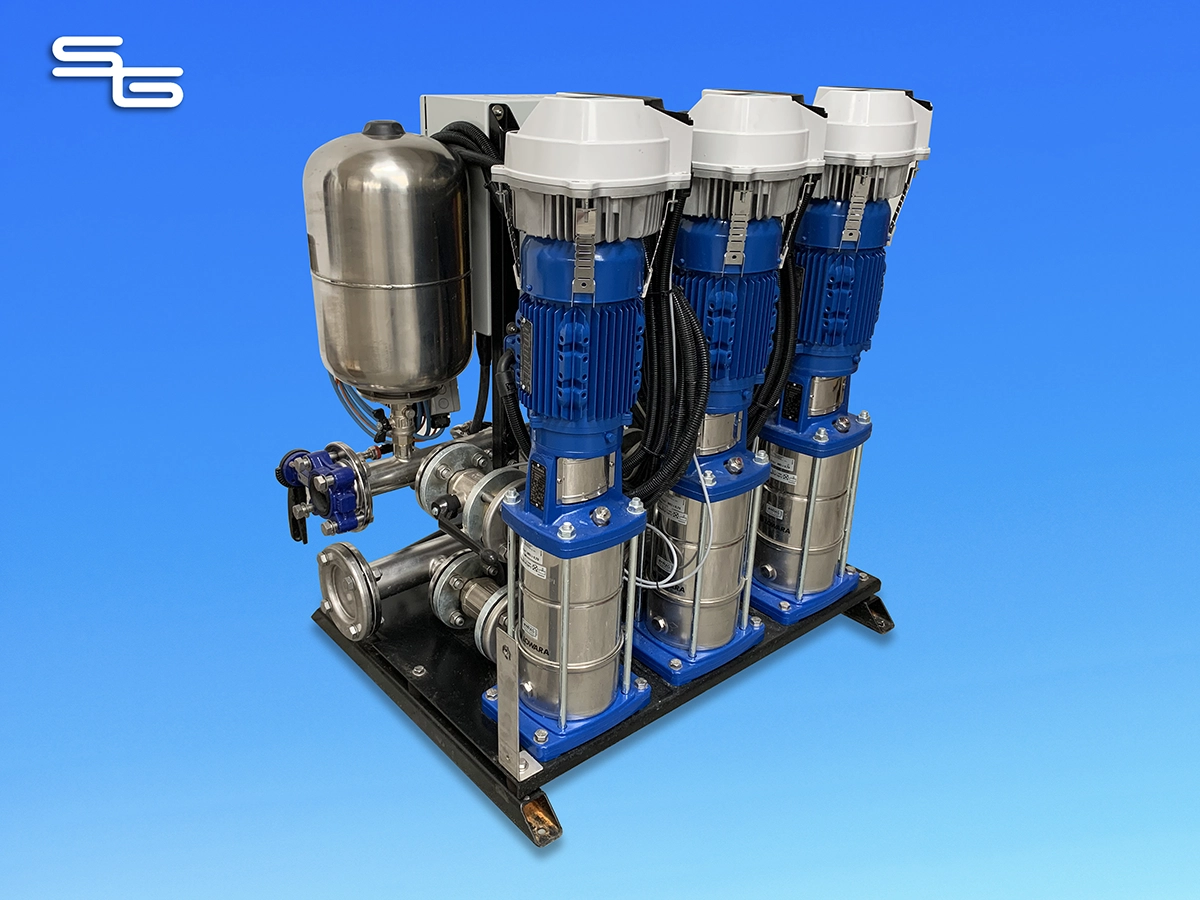 Used Lowara Treble Booster Set for Sale in UK | Stuart Pumps Ltd