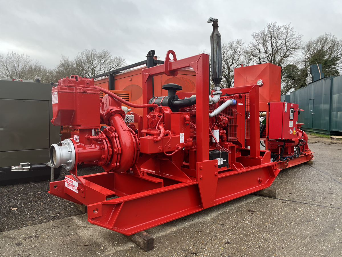 Used Sykes MH150/100 6inch Water Pump for Sale | Stuart Pumps Ltd