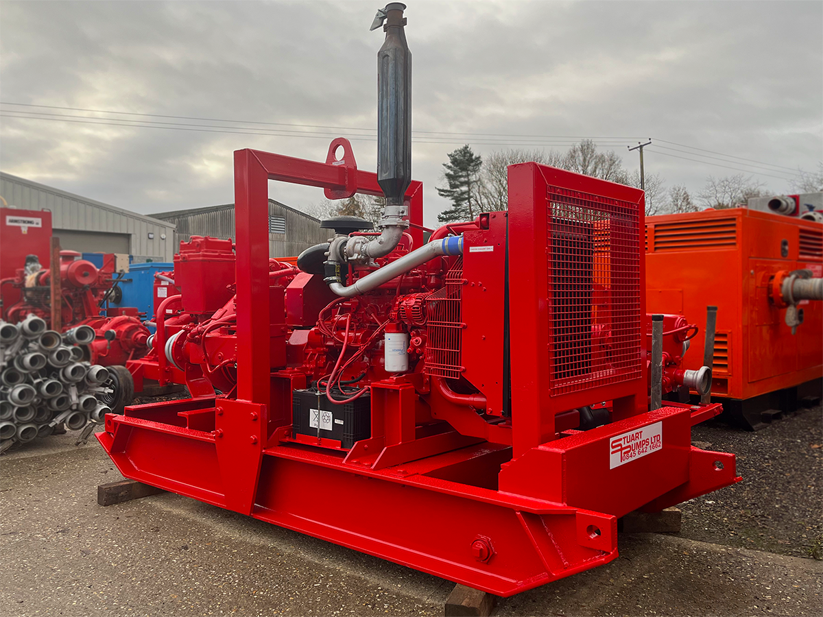 Used Sykes MH150/100 6inch Water Pump for Sale | Stuart Pumps Ltd