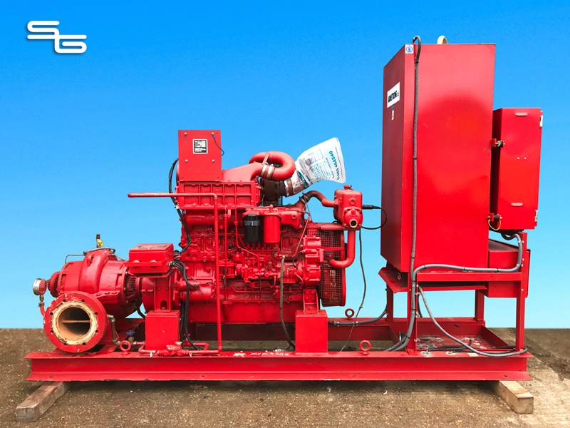 Sold Used Armstrong Iveco Fire Pump | Stuart Pumps Ltd