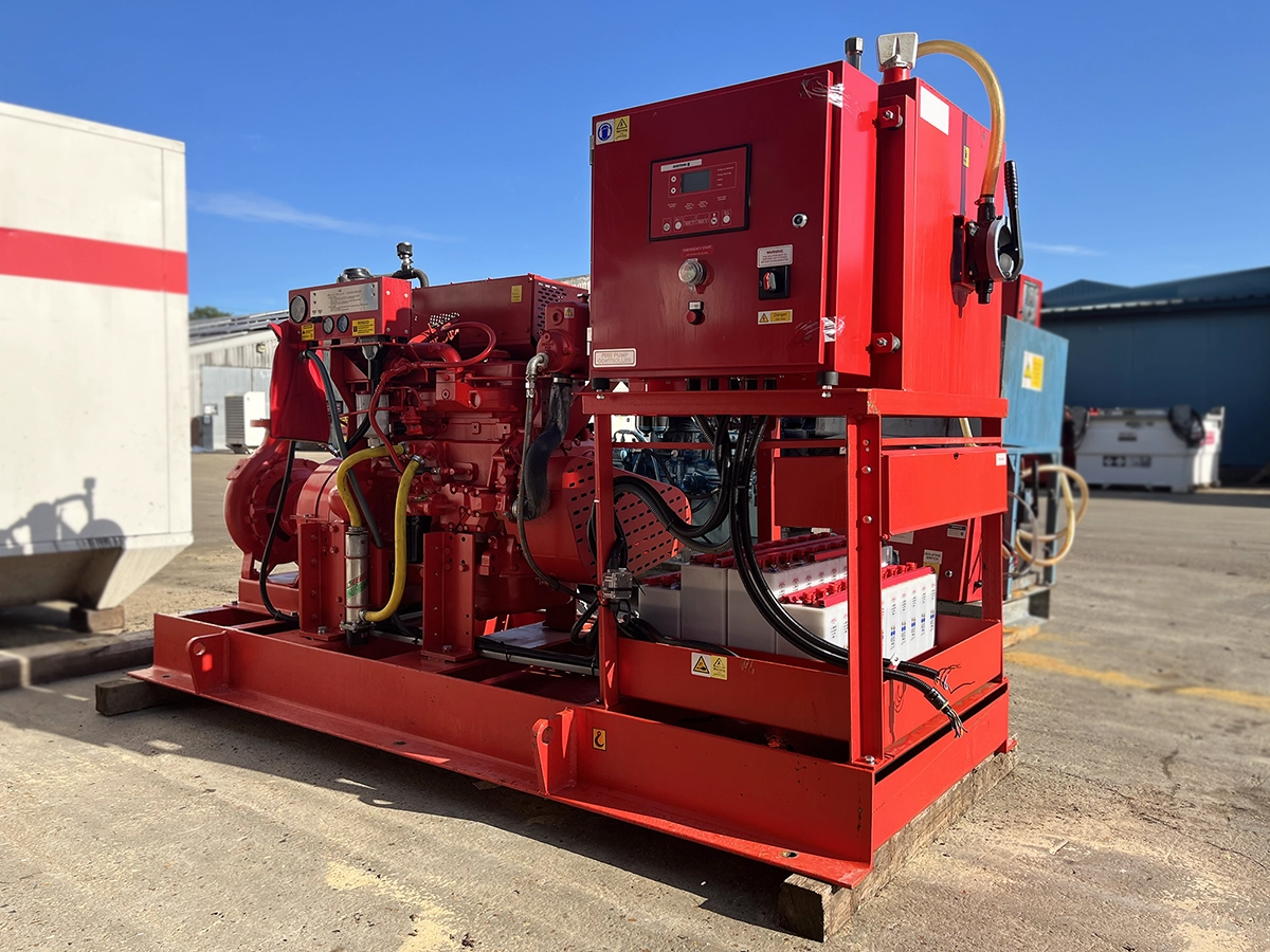 Used Armstrong 5x4x10 Fire Pump for Sale | Stuart Pumps Ltd
