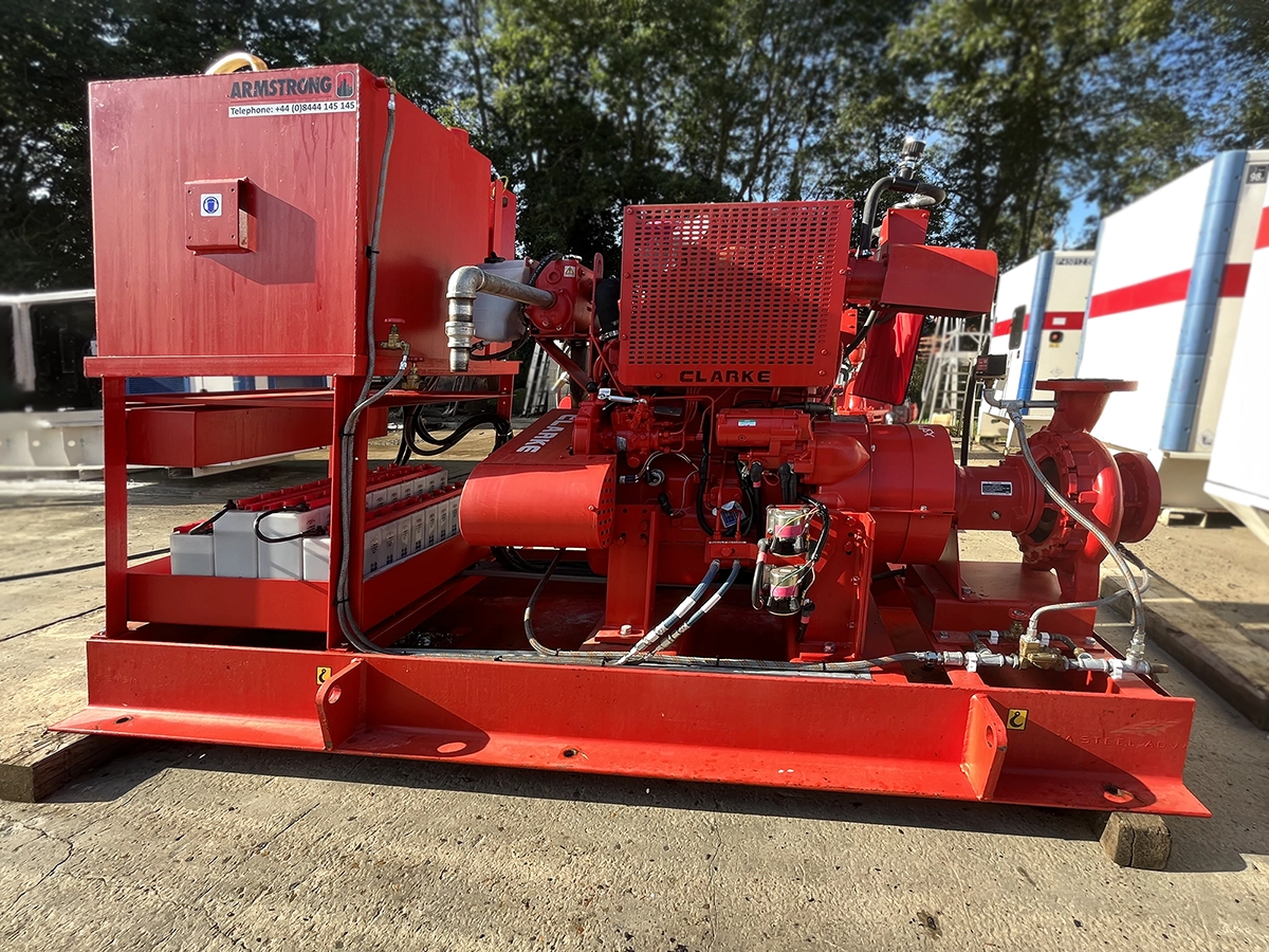 Used Armstrong 5x4x10 Fire Pump for Sale | Stuart Pumps Ltd