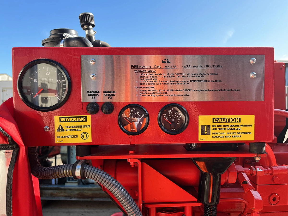 Used Armstrong 5x4x10 Fire Pump for Sale | Stuart Pumps Ltd