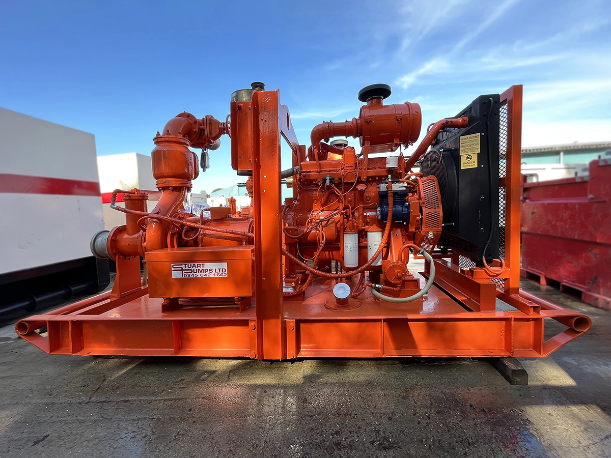 Sold Used Godwin HL6M 8 inch Pump for Sale | Stuart Pumps Ltd