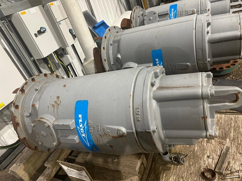 Sold Used Flygt 90kW Storm Water Pumps for Sale UK | Stuart Pumps Ltd