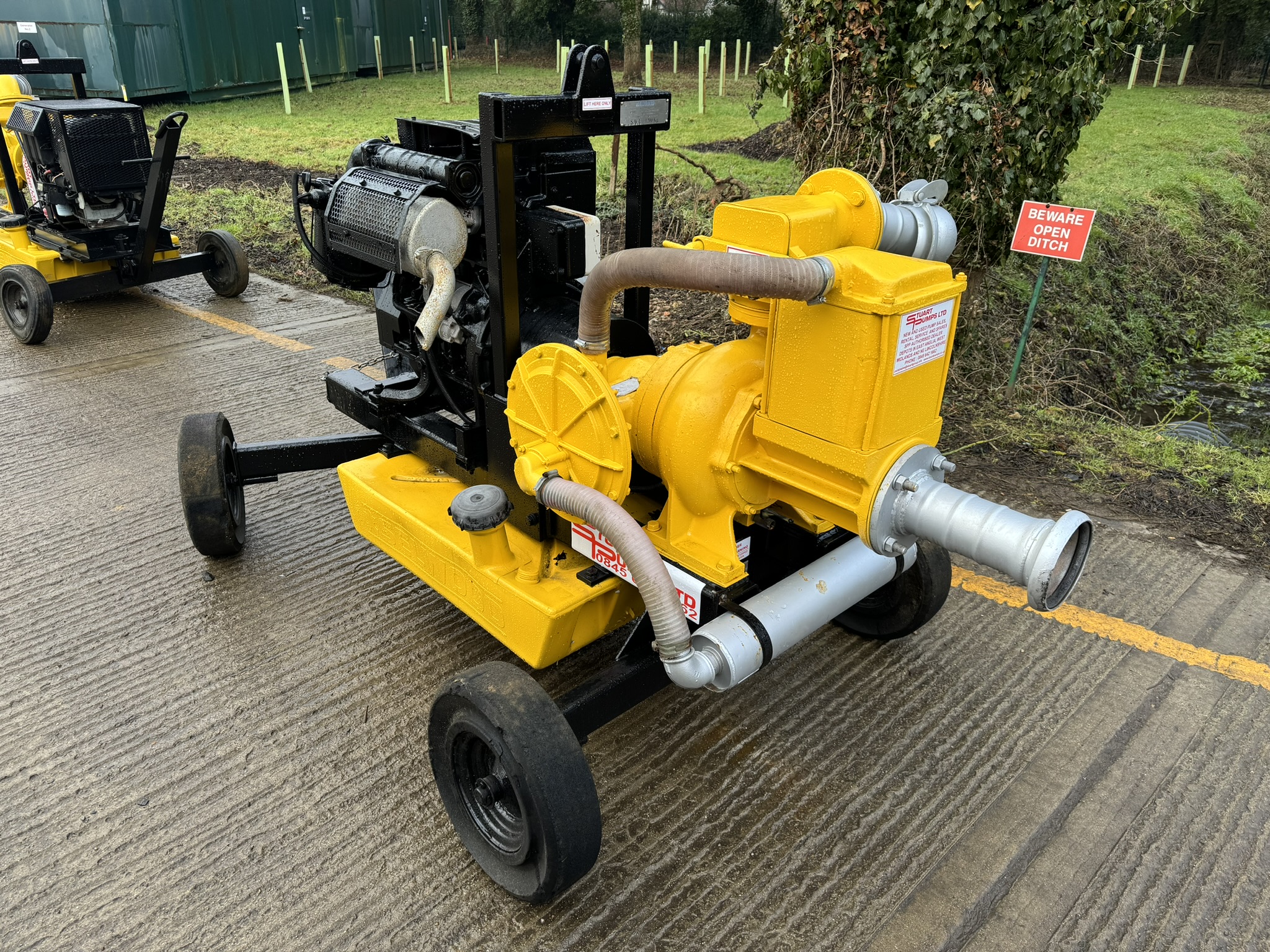 Sold Used Selwood S100 4" Site Tow Pump | Stuart Pumps Ltd