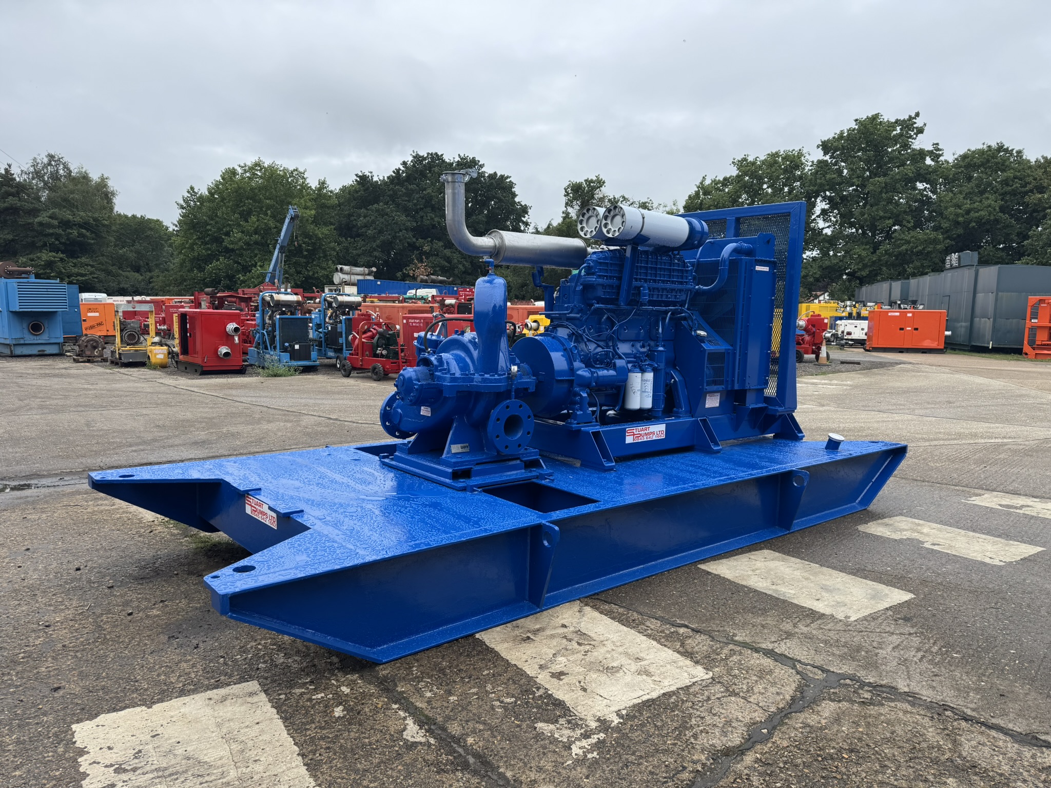 Used Sykes Weir DRC150 Pump XSP9761 For Sale | Stuart Pumps Ltd