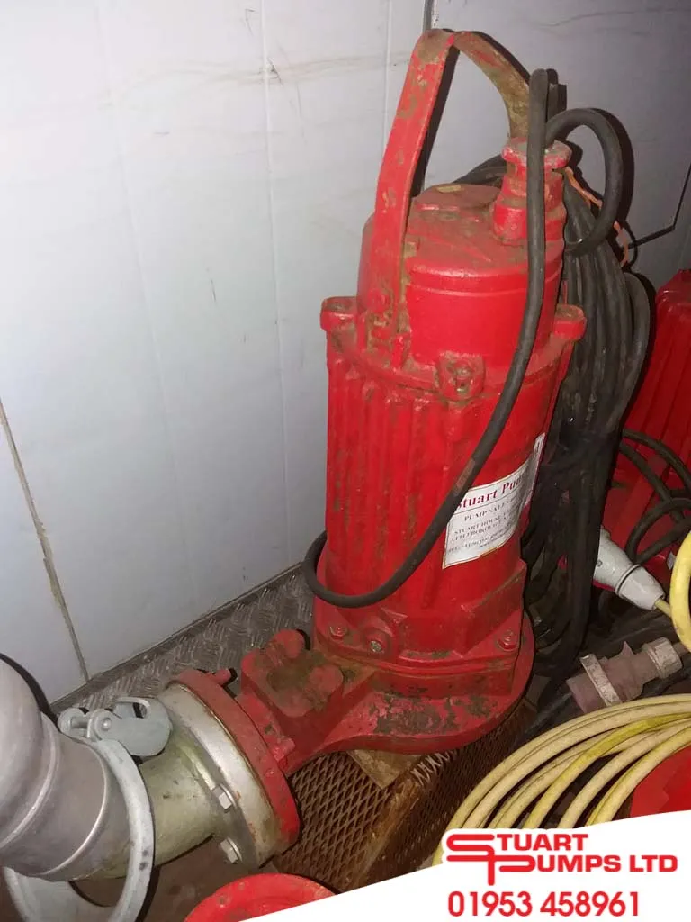 Used Flygt 3101 Submersible Pump | Stuart Pumps Ltd