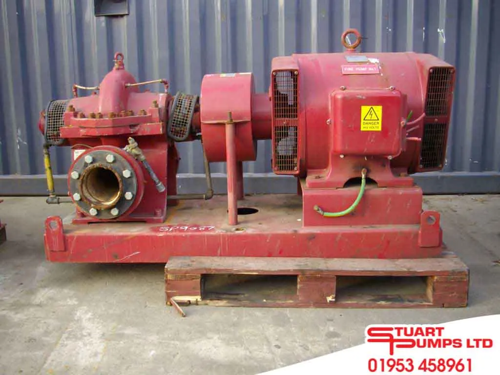 Sold Used SPP TD15F LPCB Approved Fire Pump | Stuart Pumps Ltd