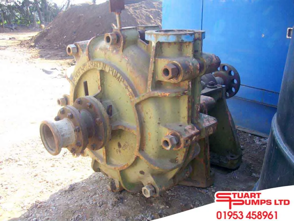 Used Warman 6 x 4 HH Pump | Stuart Pumps Ltd